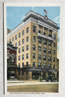 F1378 Postcard Boone National Bank Boone Iowa IA | eBay