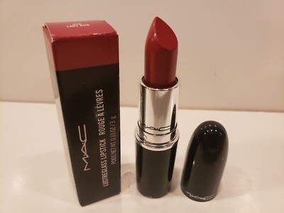 Mac Lustreglass Lipstick #510 Lady Bug 0.10 OZ | eBay