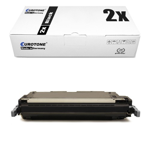 2x Eurotone ECO Toner SCHWARZ für HP Color LaserJet 4730-Mfü 4730-XS CM ...