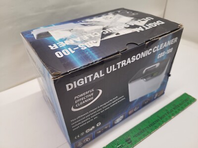 CDS-100 Digital Ultrasonic Cleaner with Touch-Sensing Controls Home and ...