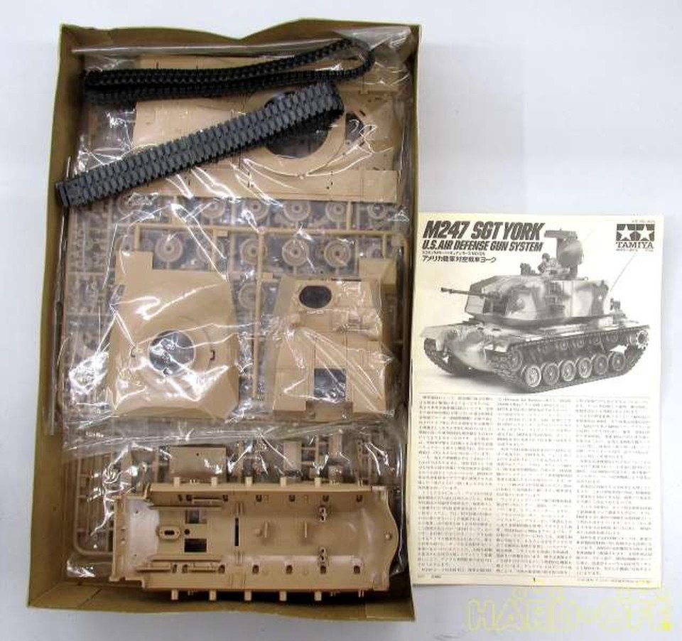 Unused Tamiya 1/35 M247 SGT York Model Kit U.S. Army Anti-Aircraft Tank ...