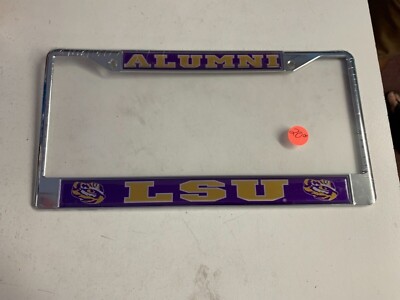 LSU Tigers NCAA License Plate Frame RICO | eBay