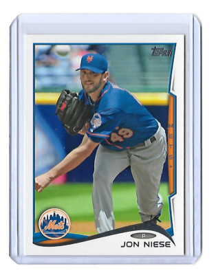 2014 TOPPS JON NIESE BASE CARD - CARD #60 - METS | eBay