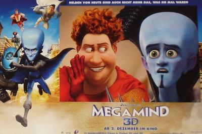MEGAMIND - Lobby Cards Set - Brad Pitt, Will Ferrell, Tina Fey ...