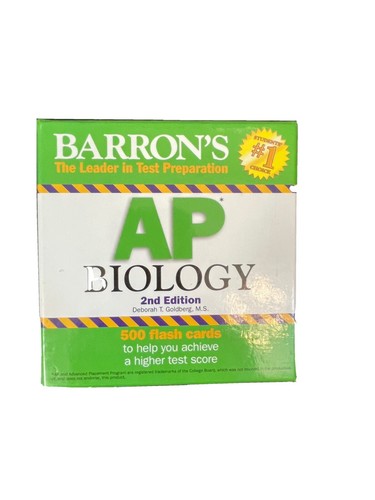 Barron's AP Biology Flash Cards Deborah T. Goldberg 2011 2nd Edition ...