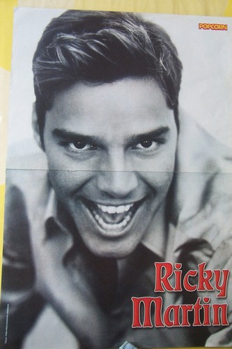 Ricky Martin , Christina Aguilera , grand poster 42x28 cms . | eBay