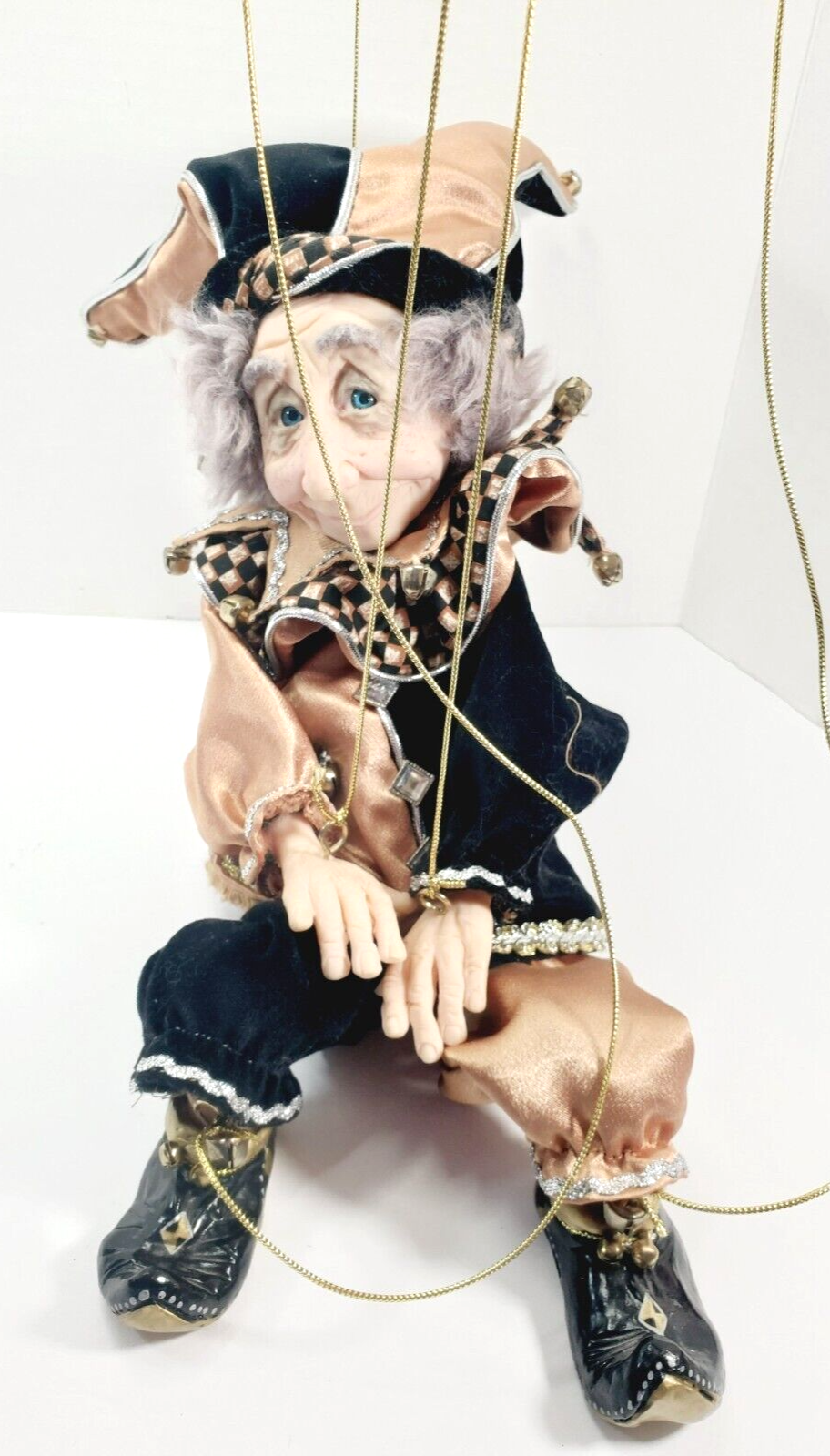 2003 JACQUELINE KENT "BOTHIUS" THE ROYAL JESTER MARIONETTE/PUPPET | eBay