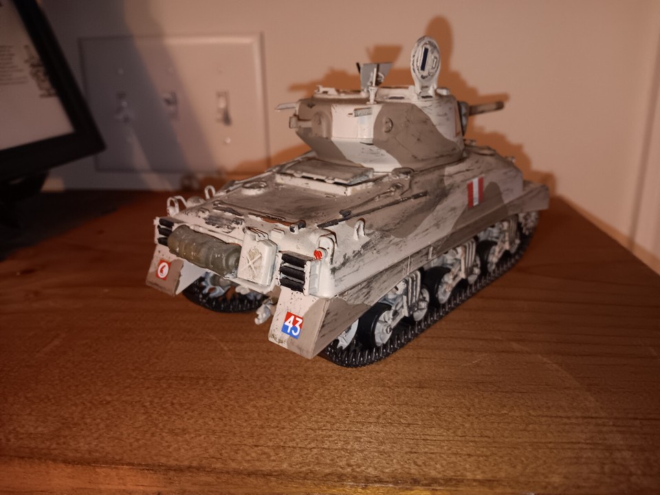 1/35 Sherman Tank British Desert Rats Built | eBay