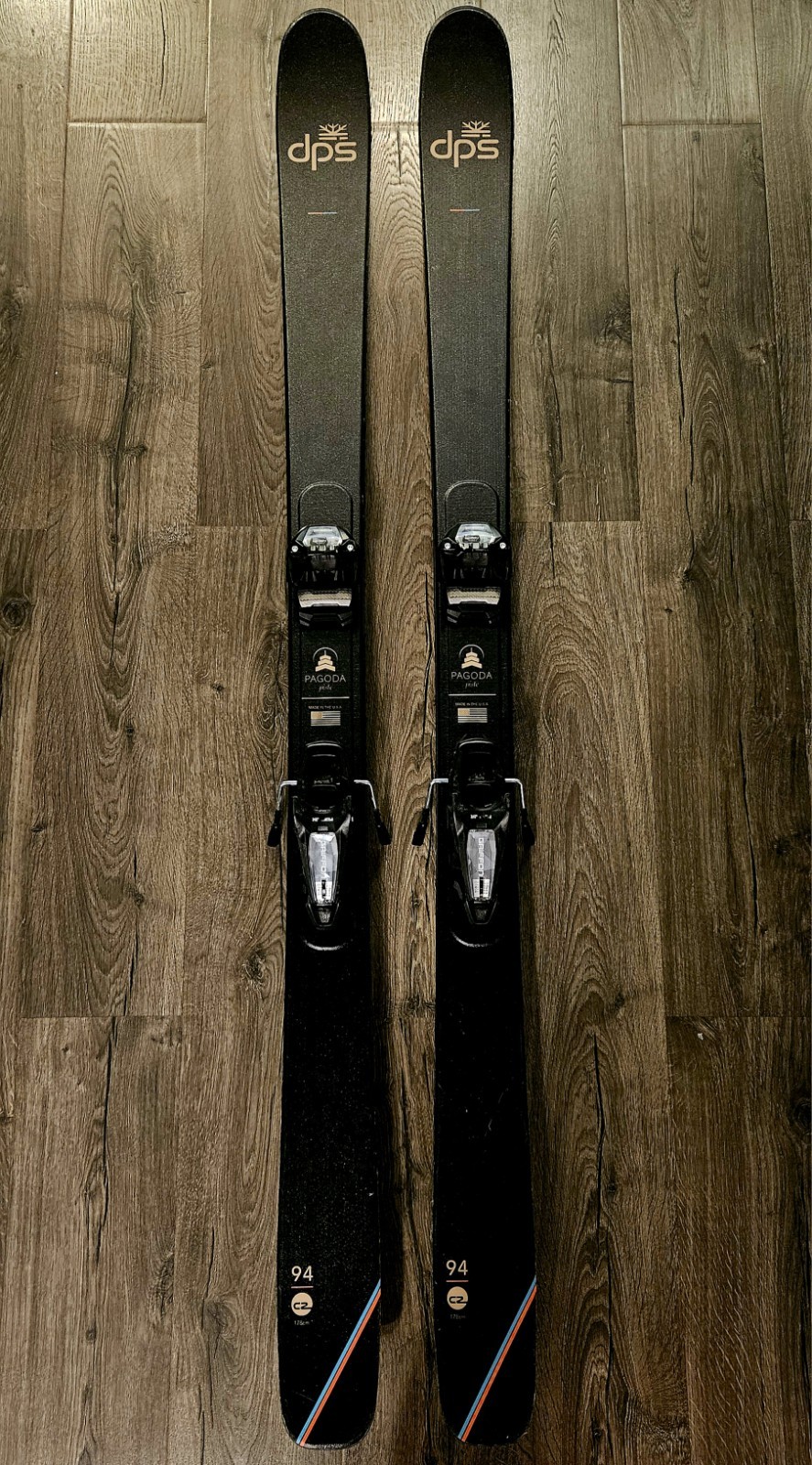 DPS Pagoda Skis 94 C2 179 cm Carbon Marker Griffon Bindings Black | eBay