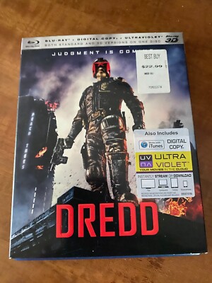 DREDD (BLU-RAY 3D/BLU-RAY/DIGITAL COPY/ULTRAVIOLET 2012) - COMPLETE 31398163763| eBay