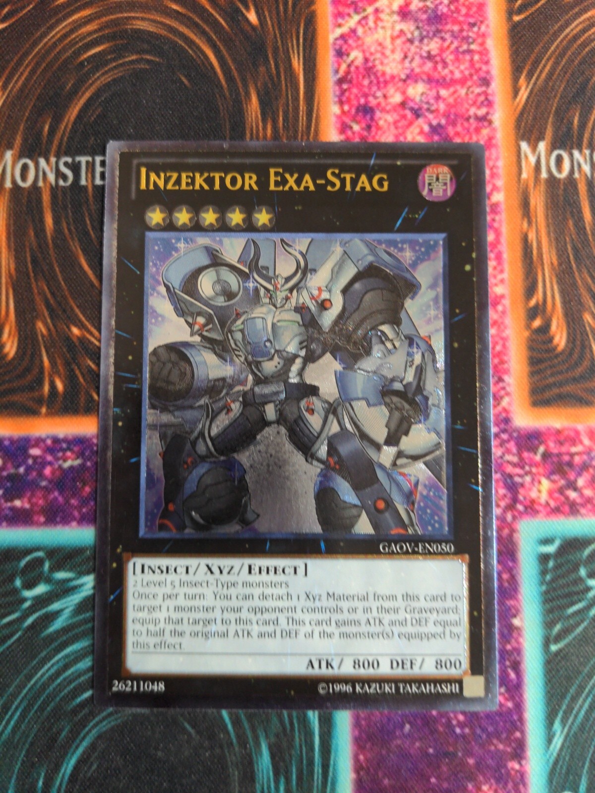 Yu-Gi-Oh! Inzektor Exa-Stag GAOV-EN050 Unlimited Ultimate Rare NM | eBay