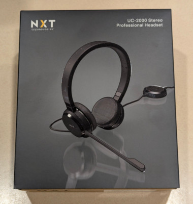NXT Technologies UC-2000 Stereo Noise cancelling Headphone w ...
