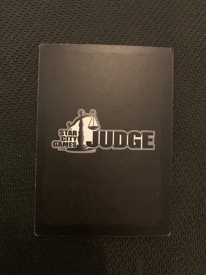 Starcitygames Judge Token 1/1 Creature Soldier Promo HTF MtG Magic The ...