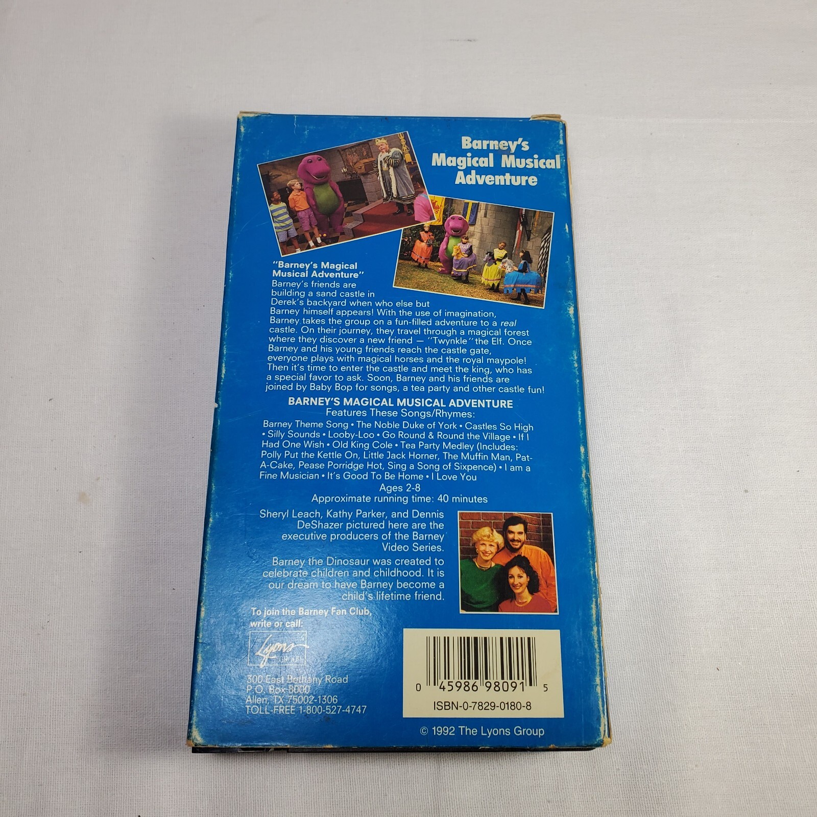 Barney - Barney's Magical Musical Adventure VHS 1992 **Buy 2 Get 1 Free ...