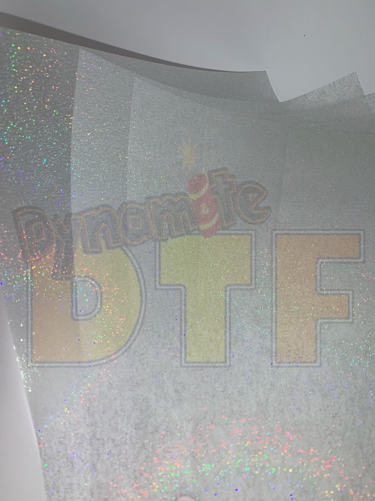 NEW: A3 Size GLITTER DTF P.E.T. Film; 10 Sheets. 11.75” X 16.75”. USA ...