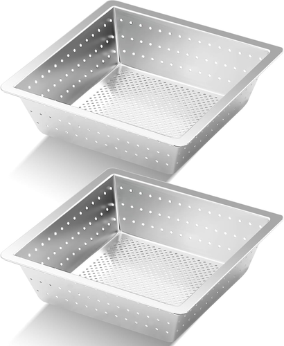 2 Pcs 10 X 10 X 3 Inches Inches Stainless Steel Commercial Floor Drain ...