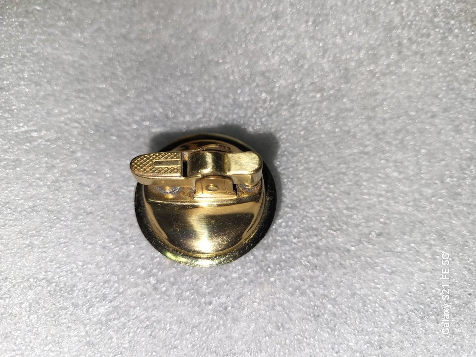 NOS Round Table Lighter Gold Tone Insert Fits 1 1/2" | eBay