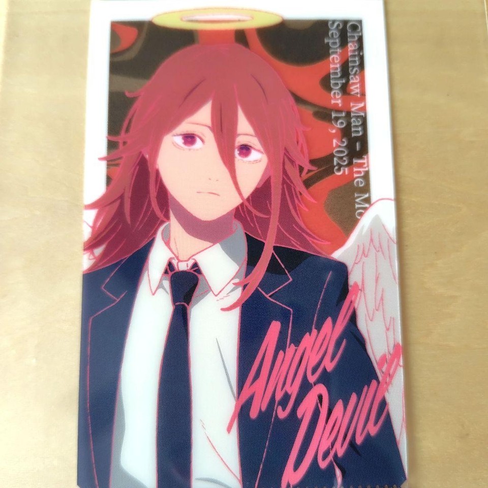 Chainsaw Man: Movie Ticket Style Clear Angel Devil | eBay