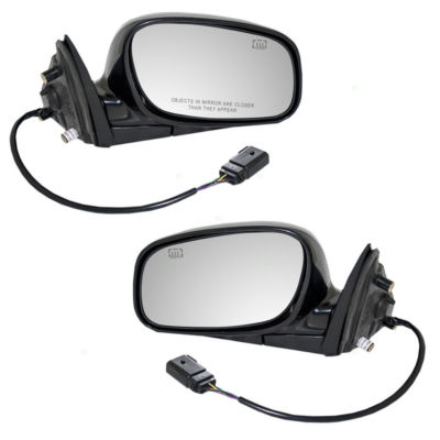 Driver And Passenger Side Heated Power Mirror Set For 2003 2008 Lincoln