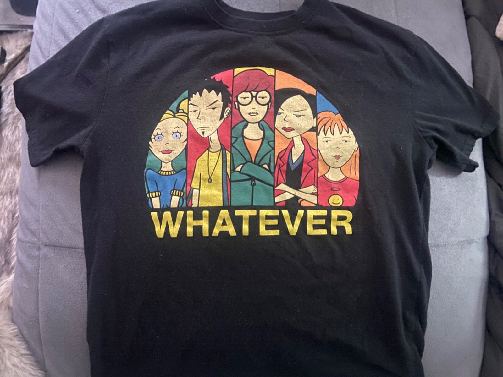 MTV Daria Whatever 90s Animation Short Sleeve T Shirt… - Gem