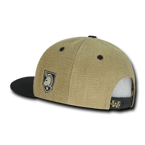 USMA Army Military West Point Black Knights Jute Flat Bill Baseball Cap ...