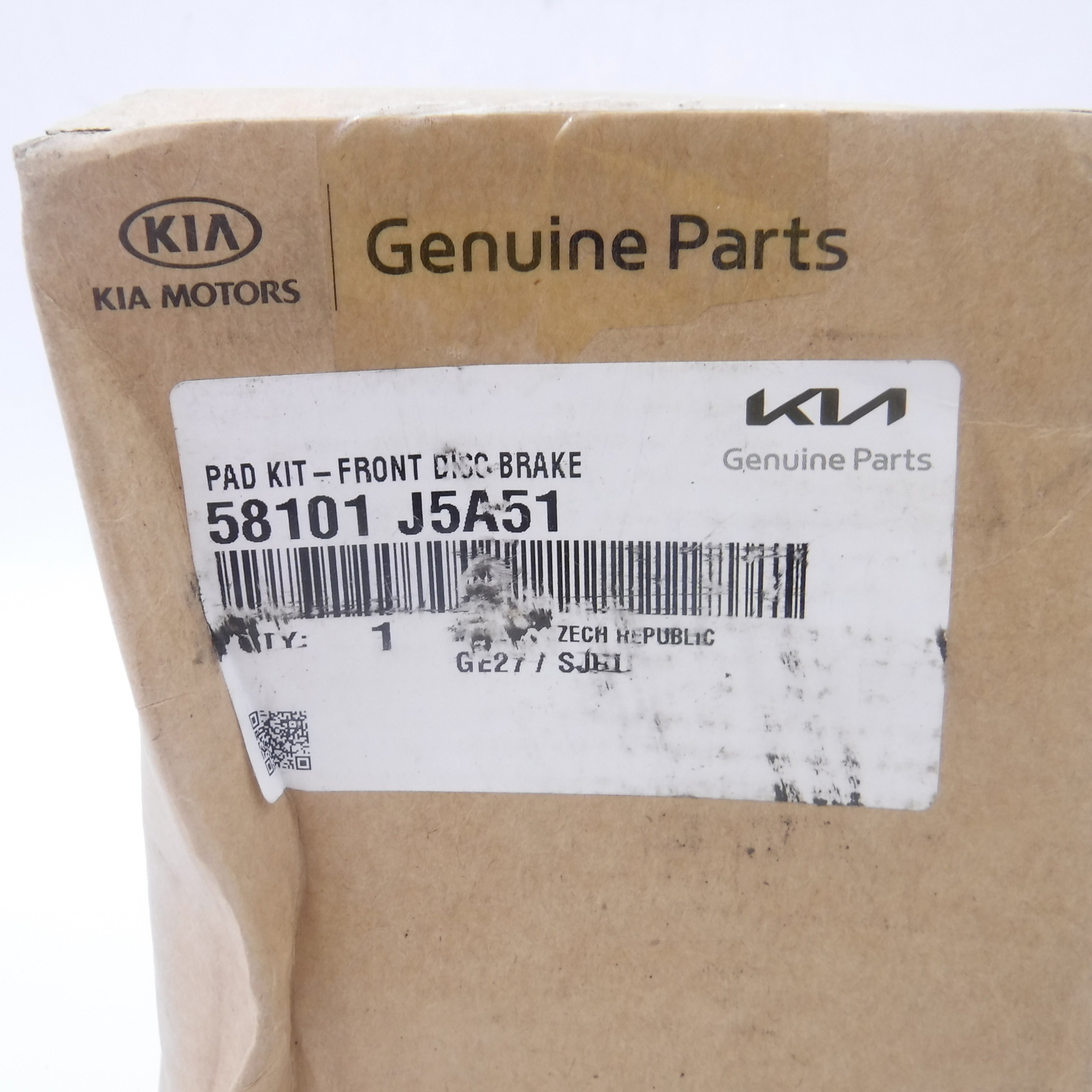 Kia OEM 2018 Stinger Brake-front-brake Pads 58101J5A51 for sale online ...