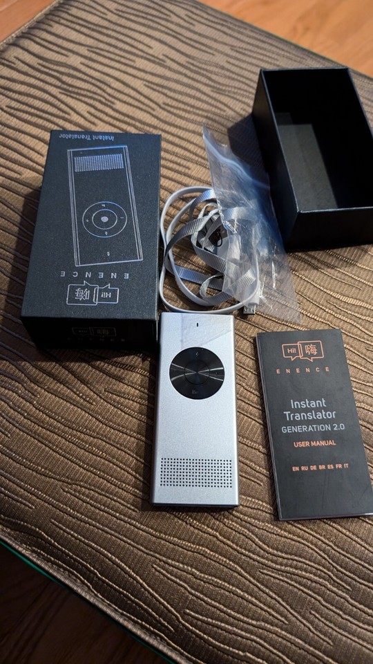 Muama Enence Instant Two-Way Translator Portable Translation New Open ...