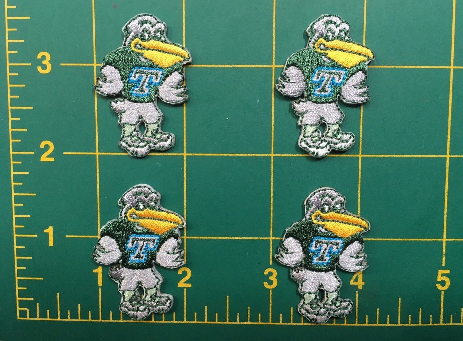 tulane patch Tulane university patch green wave college TU pelican ...