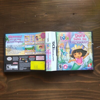 Dora the Explorer Saves the Mermaids for Nintendo DS, Case & Manual ...