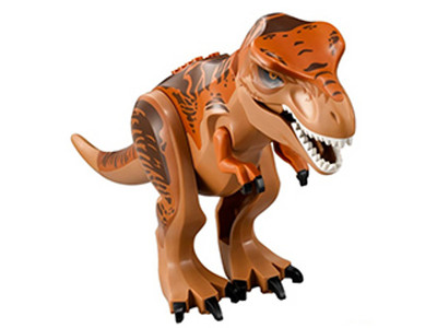 LEGO 75918 - Jurassic World - Dino T-Rex - Dark Orange & Brown - Mini ...