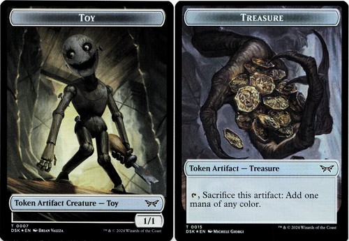 Toy / Treasure (Token) - FOIL - MTG Duskmourn | eBay