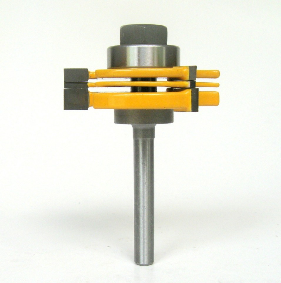 8pc 1/4" Shank Slot ,Assembly 6 cutters & 2 arbors Router Bit Set S | eBay