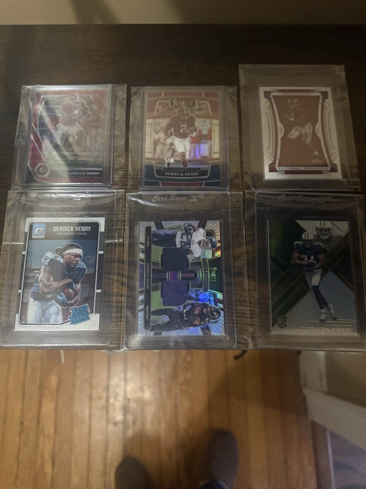 Derrick Henry Card Lot (40 TOTAL CARDS YOU GET EVERYTHING PICTURED)🔥🔥🔥 ...