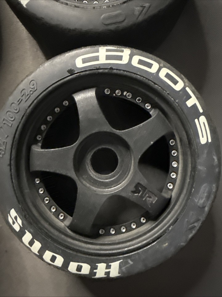 4x Arrma dBoots Hoons White Lettering 42/100-2.9 6s Infraction Tires | eBay