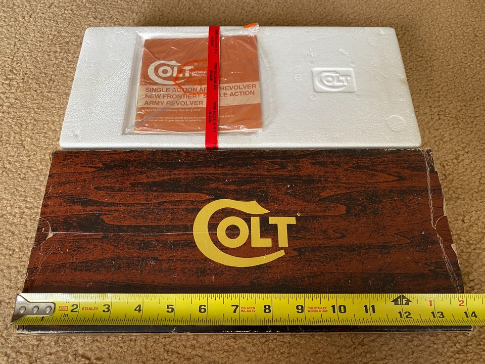 VINTAGE COLT NEW FRONTIER BOX | eBay