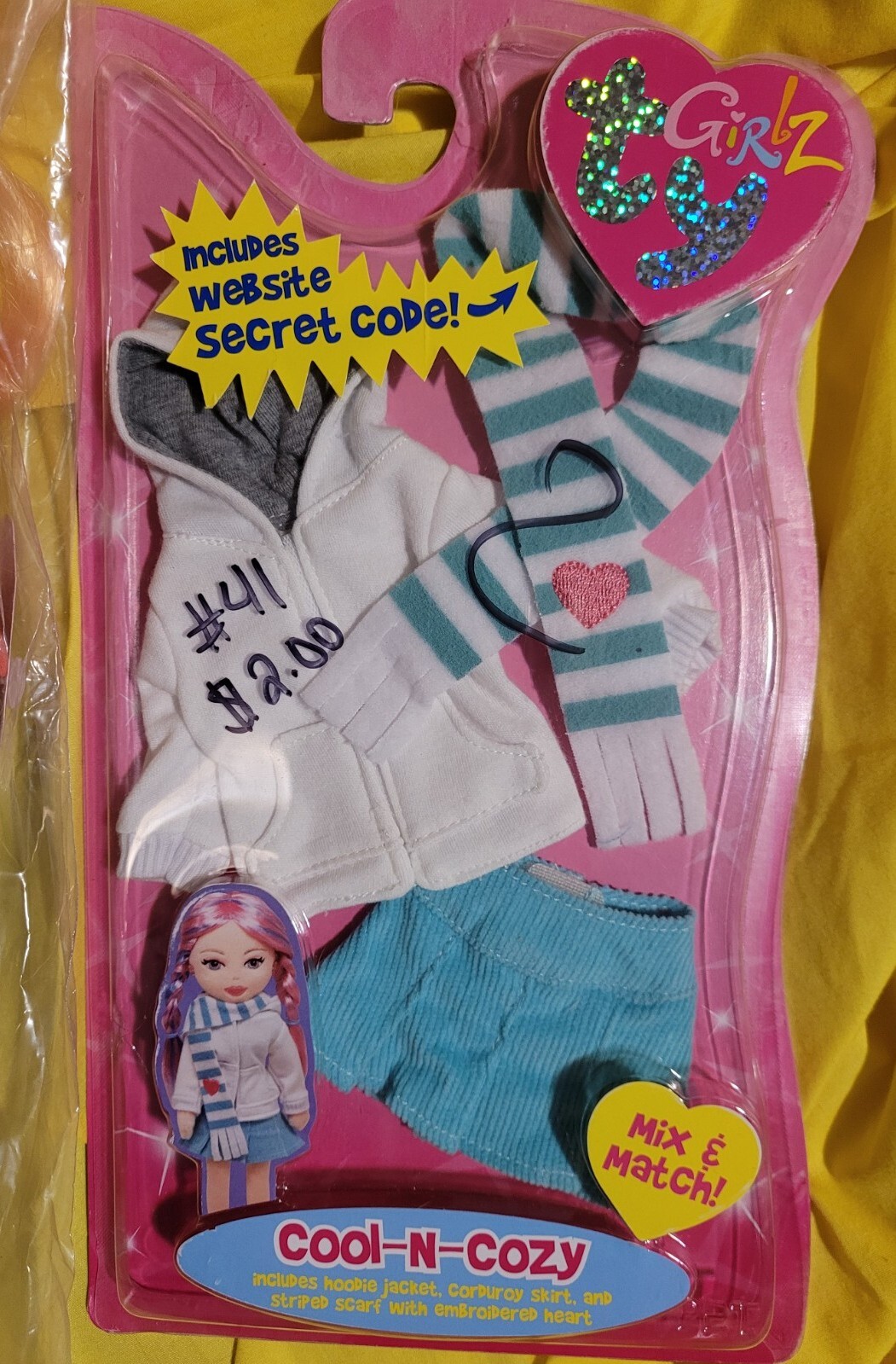 2008 Ty Girlz Sweet Sammi Blonde Plush Rag Doll & Cool-n-Cozy Bonus ...