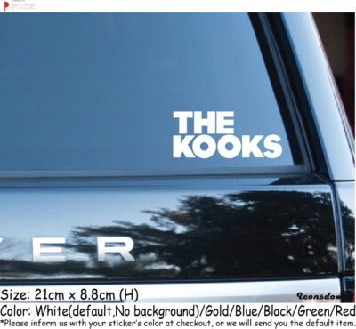 The Kooks Stickers Reflective Car Decals Sticker Rock Band Best Gifts ...