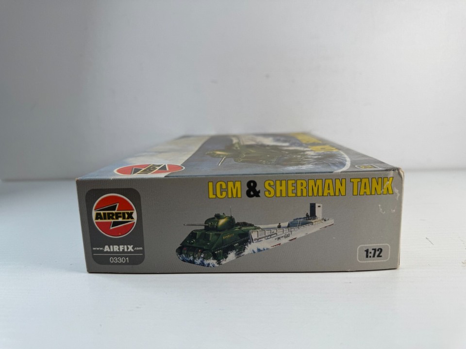 Airfix LCM & Sherman Tank Military Army 1/72 Model Kit New In Box | eBay