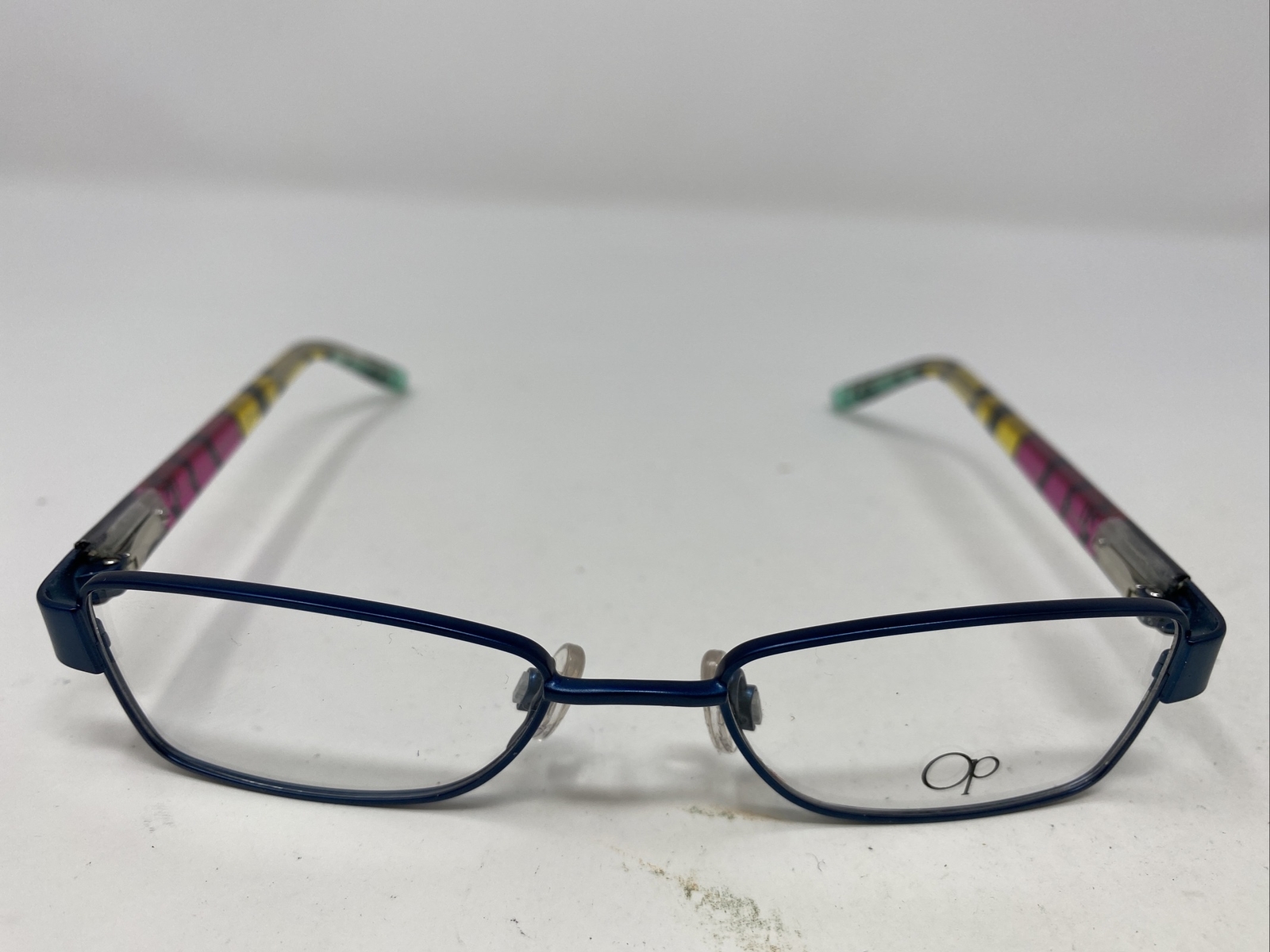 OCEAN PACIFIC EYEGLASSES FRAME OP831 BLUE STEEL 45-16-125 FULL RIM JK16 ...