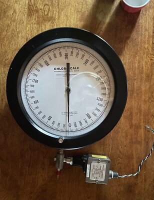 Chlor Scale Hydraulic Load Cell Gauge | eBay