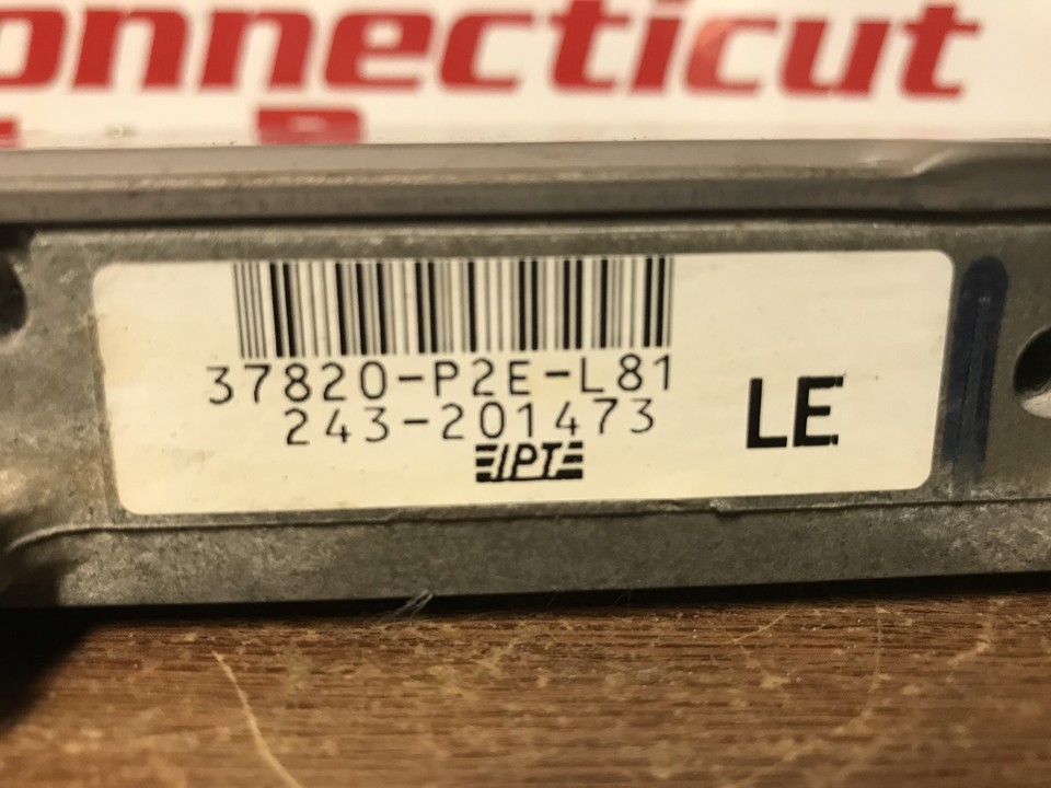 2001 HONDA CIVIC ENGINE COMPUTER ECM 37820-P2E-L81 | eBay