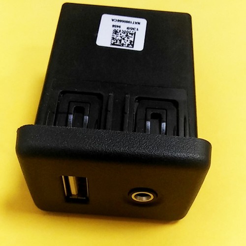 Center Console RECEPTACLE Jack DUAL USB PORT slot connector For GM ...