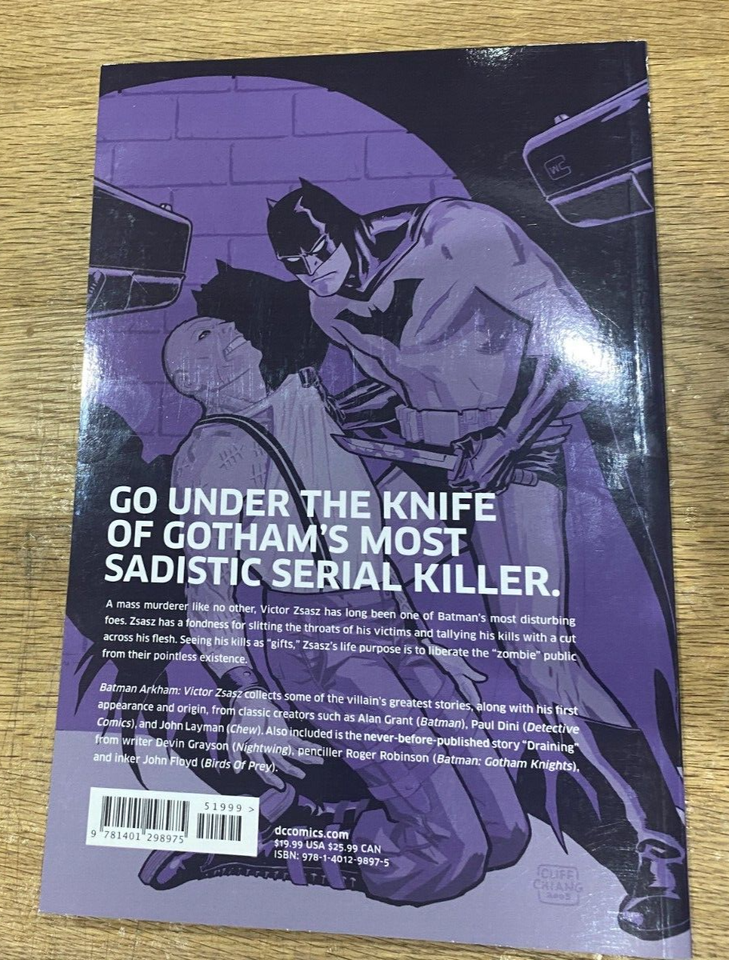 Batman Arkham Victor Zsasz TPB | eBay