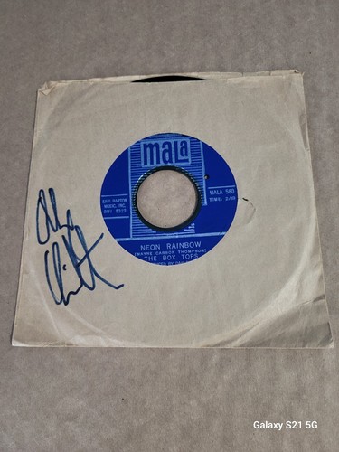 Alex Chilton SIGNED Sleeve on "Neon Rainbow" One Owner | eBay