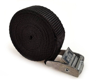 2 Buckled Straps 25mm Cam Buckle 1.5M Long Heavy Duty Load Securing ...