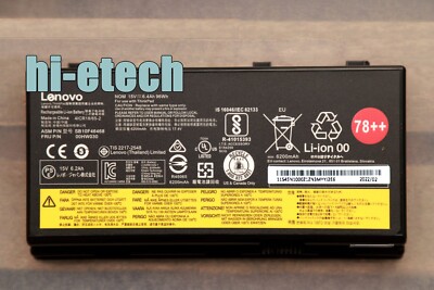 96WH 00HW030 78++ 01AV451 New Genuine Battery for Think-Pad P70 P71 ...