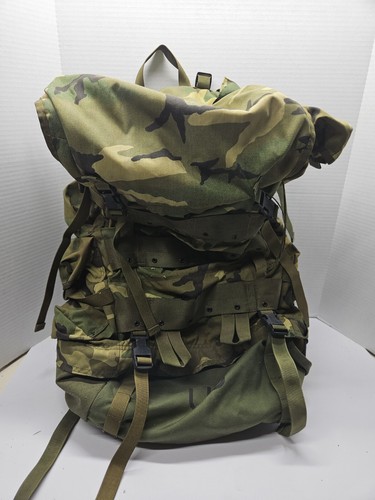 US Military Field Pack Backpack Internal Frame Large Woodland ...