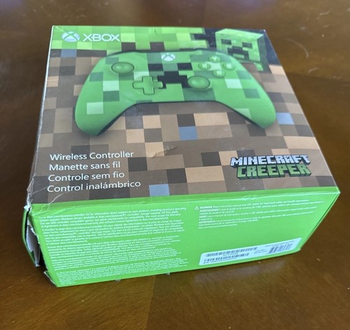 Microsoft Xbox One Minecraft Creeper Green Wireless Controller TNT With ...