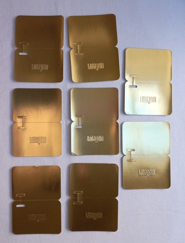 Vintage I.Magnin Beverly Hills Department Store Gold Gift Box Tags ...