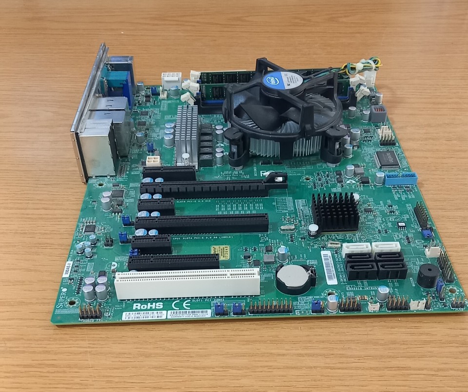 Bundle Intel i7-3770 3.4 GHz Supermicro X9SAE-V Motherboard 2x8GB Ram ...